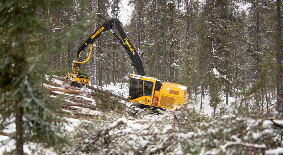 H855E Harvester | Roadside Processing & In-Stand Harvesting | Tigercat