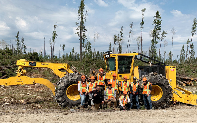 Opportunities for First Nations | Agoke Development Corporation | Tigercat