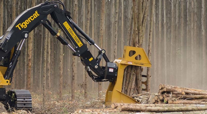 X870D Feller Buncher | Tree Shear | Logging Equipment | Tigercat