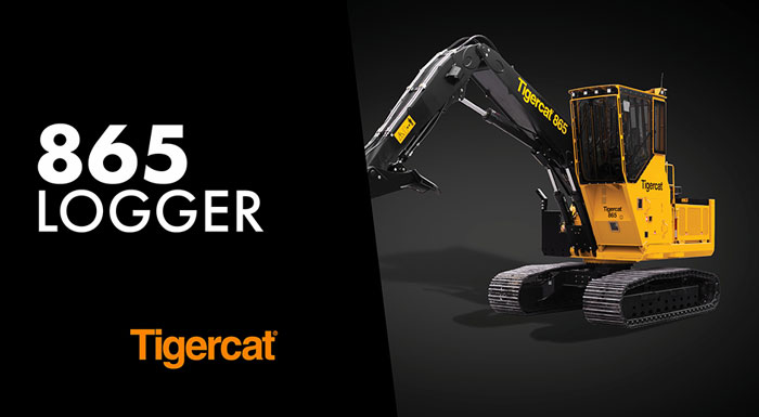 Prototype de la logger 865 | Chargeuse de billes 865 | Tigercat