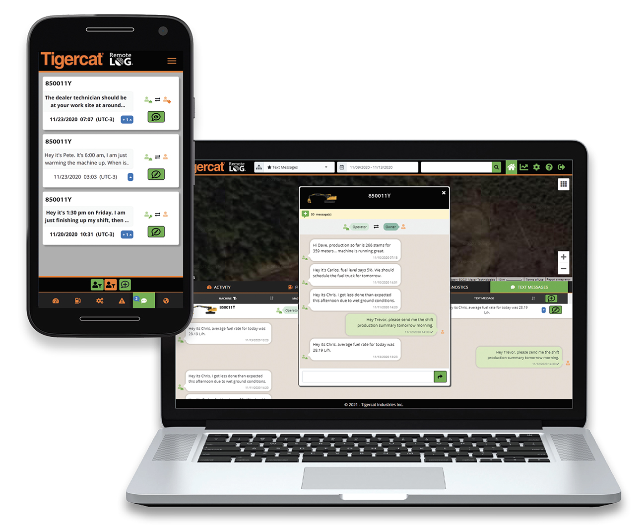 New Features | RemoteLog and LogOn | Tigercat News