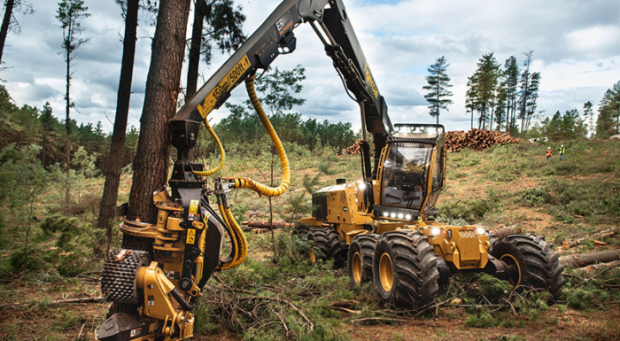 Tigercat 1165 Harvester | Wheel Harvester | Tigercat