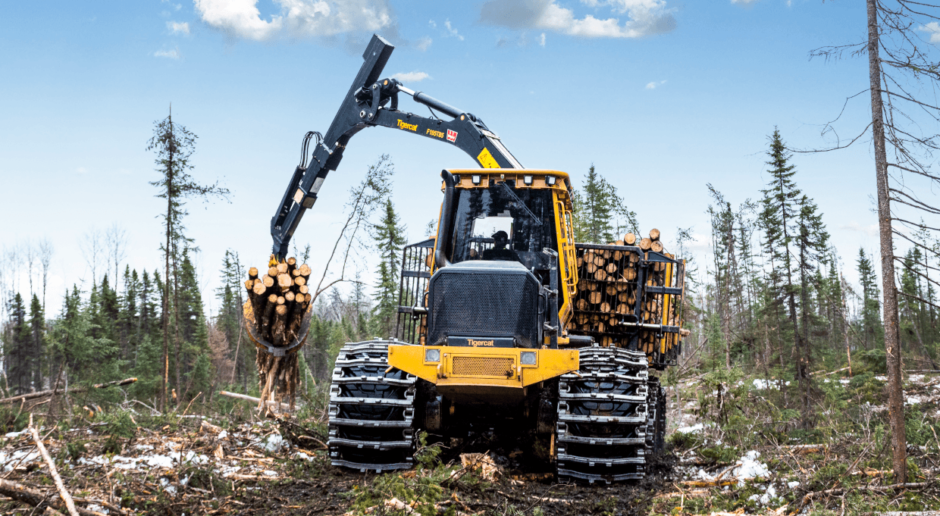 1085C Forwarder | Heavy Duty 25-Tonne Log Forwarder | Tigercat