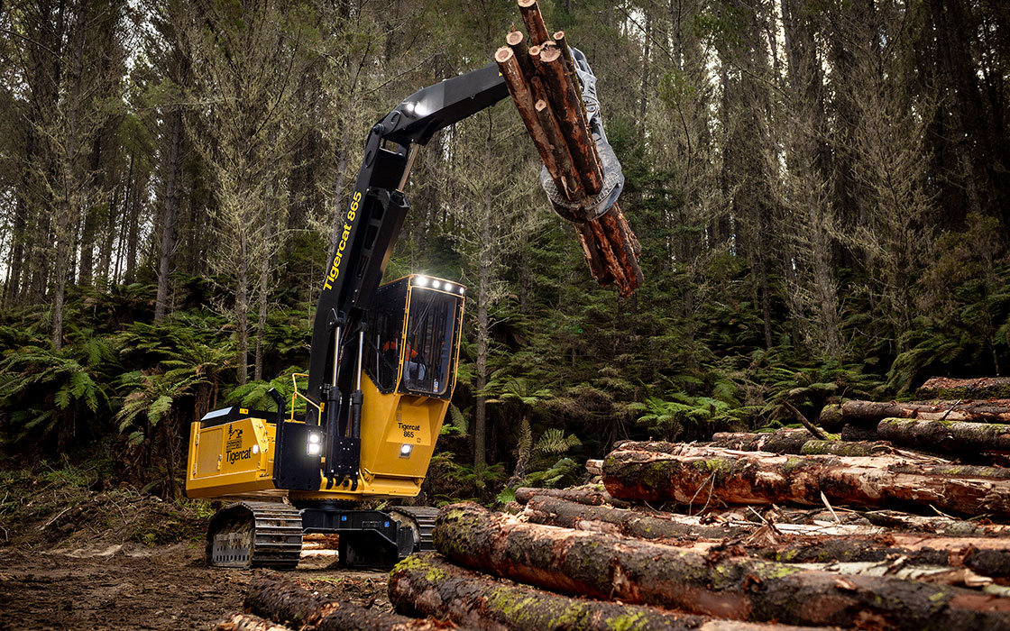 865 Logger | Log Loader | Forestry Processor | Tigercat