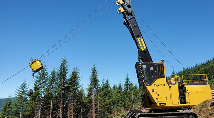 180 Swing Yarder | Cable Logging | Tigercat TV