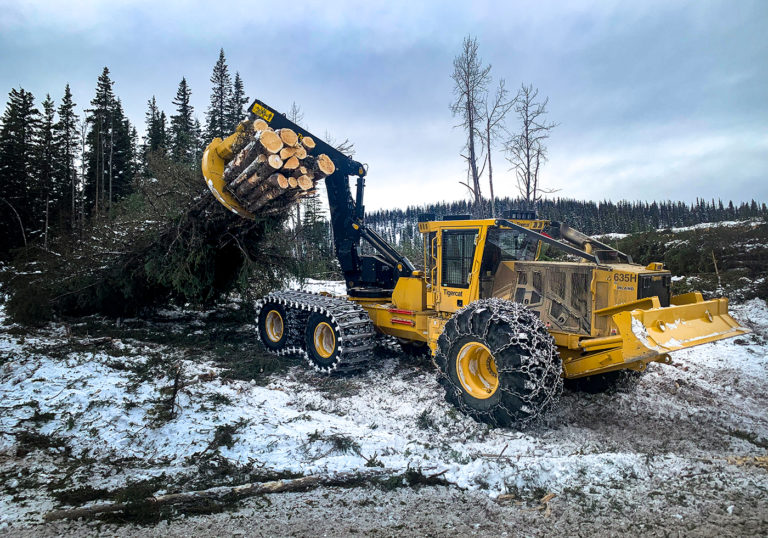 635H Swing Boom | Skidder Products | Tigercat