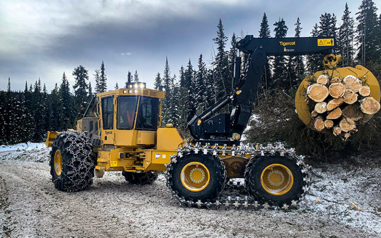 635H Swing Boom | Tigercat Skidders | Challenging Terrain | Tigercat