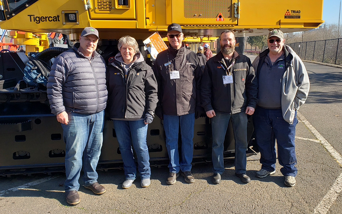 Oregon Logging Conference | Triad and Tigercat | Logging Equipment