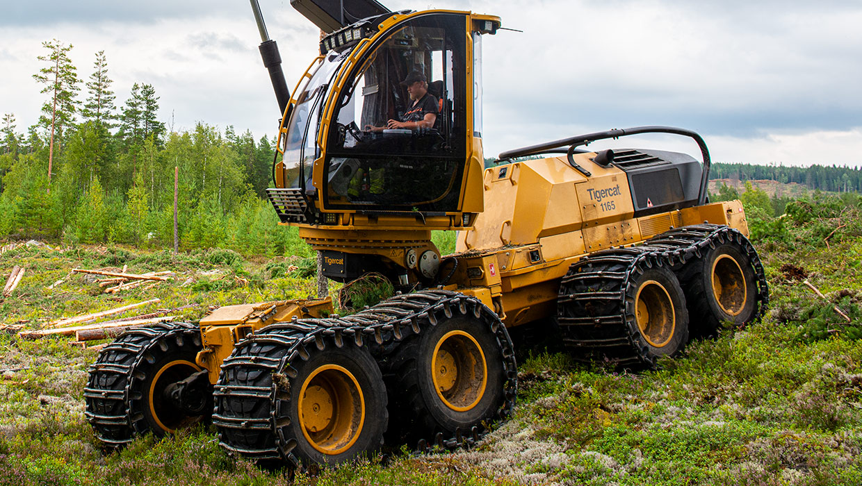 1055C Forwarder | Heavy Duty 14-Tonne Log Forwarder | Tigercat